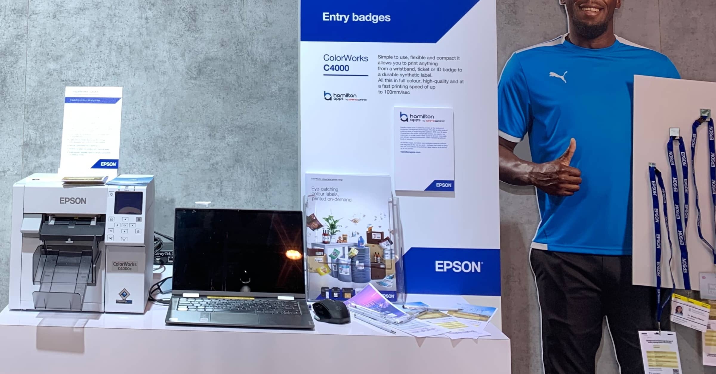 Hamilton Apps & Epson at the Empack for the Spanish market