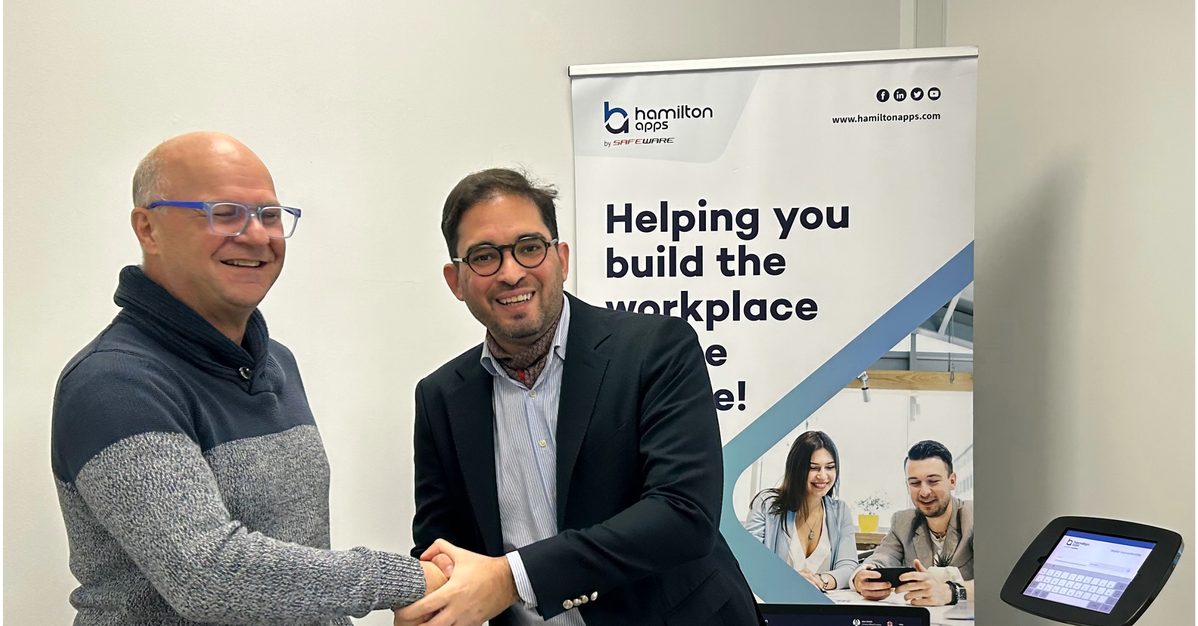 Partnership between Hamilton Apps and Ellz and Beyond.